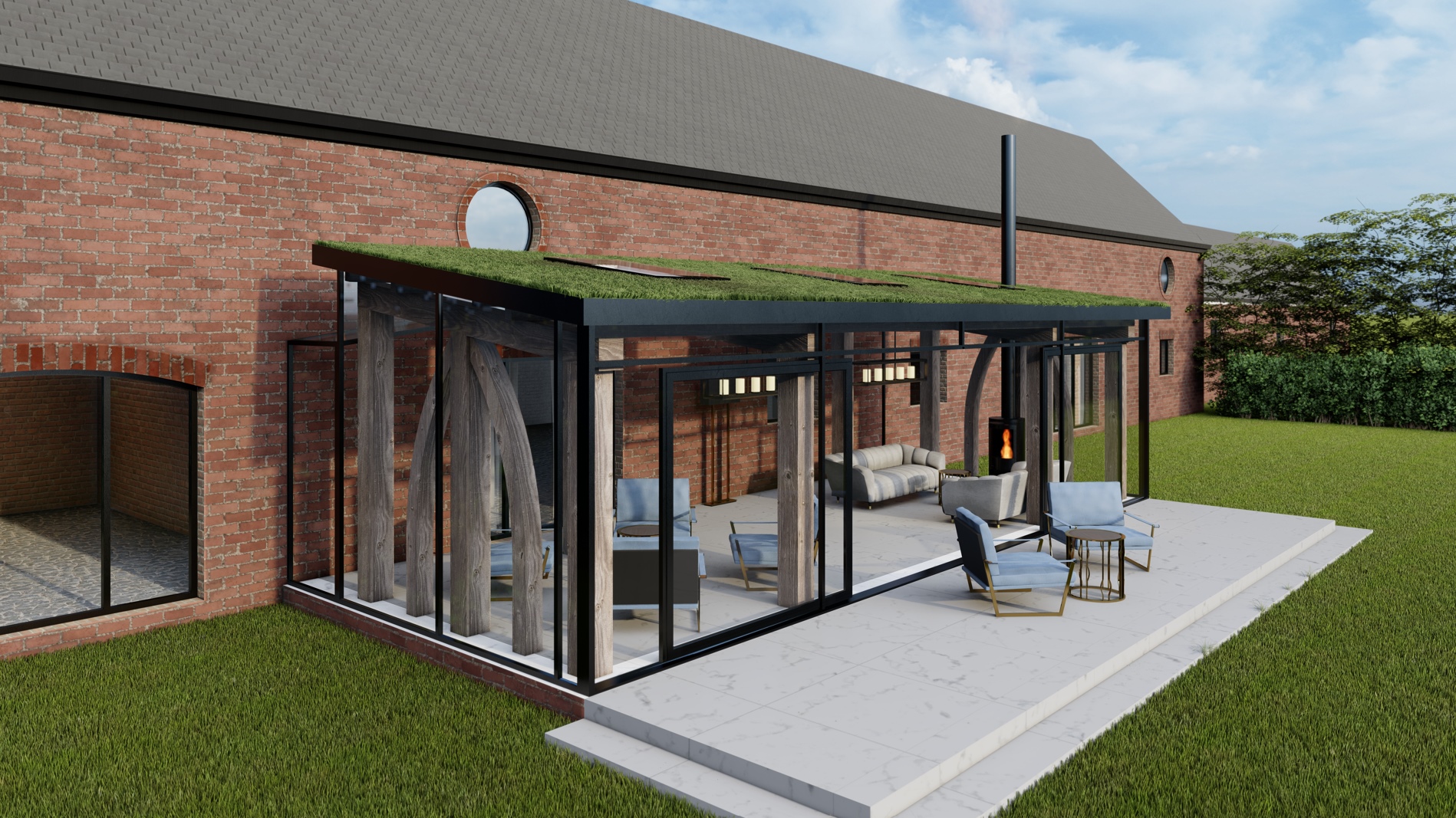 Barn Extension Design & Planning - Carters Architectural Services