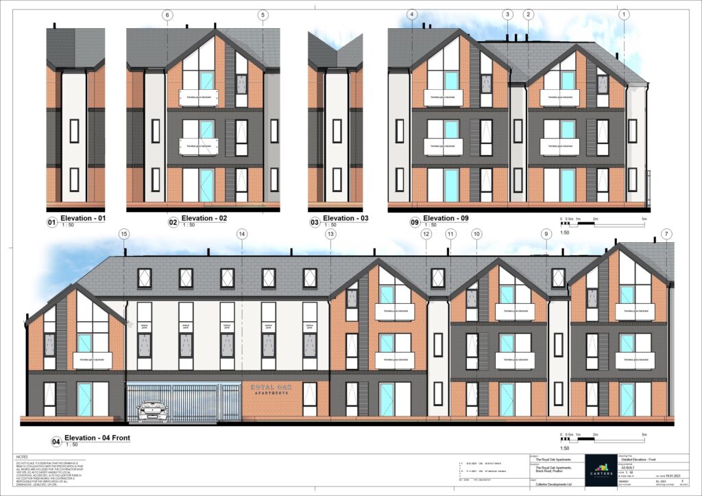 Technical construction drawings - Carters