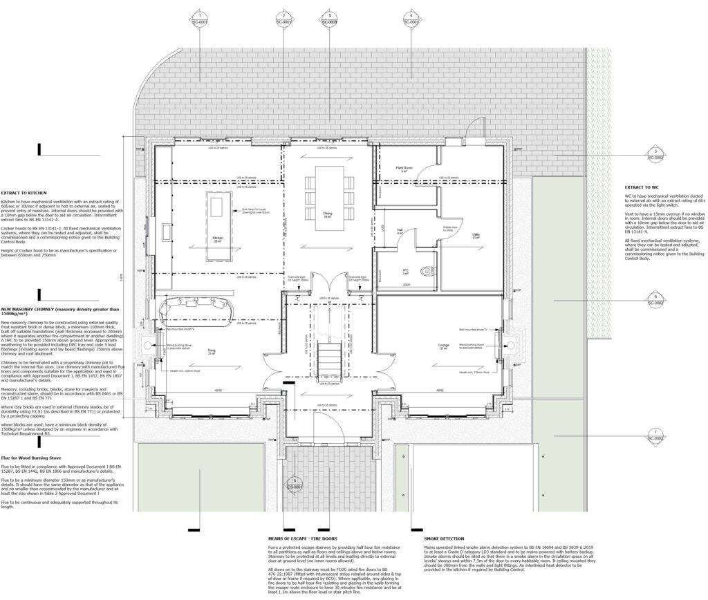 Technical construction drawings - Carters